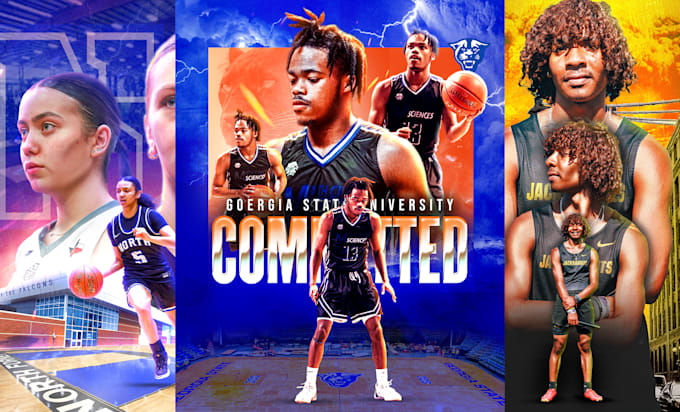 Design sports graphics, poster, flyer, banners youtube thumbnails by ...