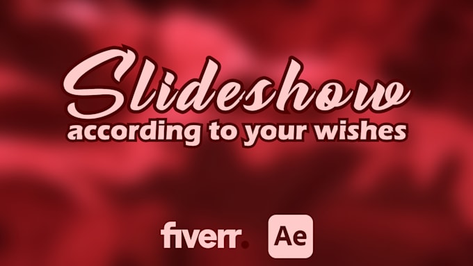 Make a custom video slideshow by Johny_s_motion | Fiverr