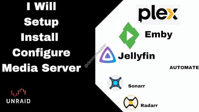 Configure and setup unraid server, plex, jellyfin, emby media server by ... Configure and setup unraid server, plex, jellyfin, emby media server by ...