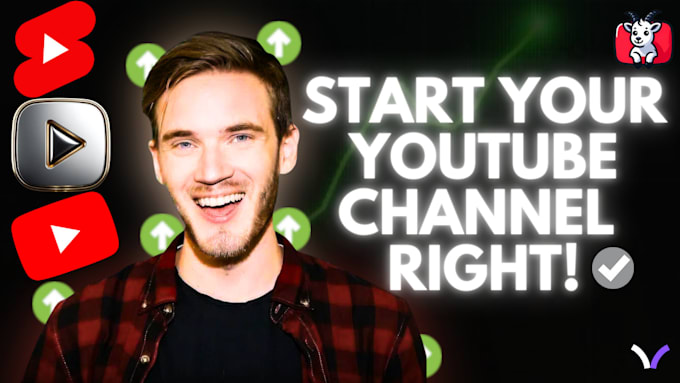 Create a youtube channel, banner, trailer, logo and seo by Violetroad ...