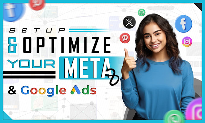Setup and optimize your meta and google ads by Muxtech_digital | Fiverr
