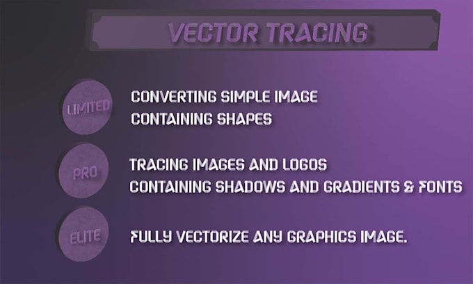 Do vector tracing in adobe illustrator by Mystic_rj | Fiverr