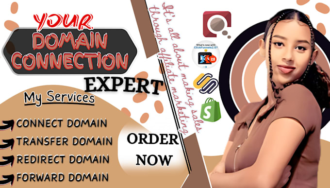 Transfer domain, forward permanent 301 domain redirect, connect domain by Lunaahn | Fiverr