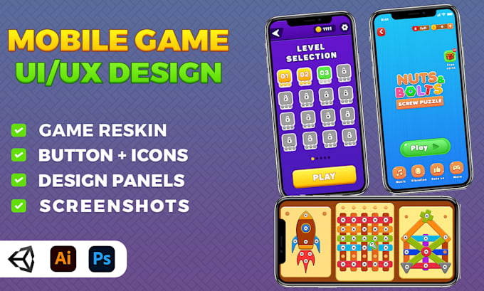 Design 2d and 3d game ui, icons, screenshots and cutscenes by ...