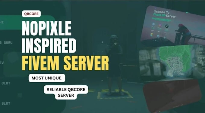 Create fivem server with custom scripts by Else_agency | Fiverr