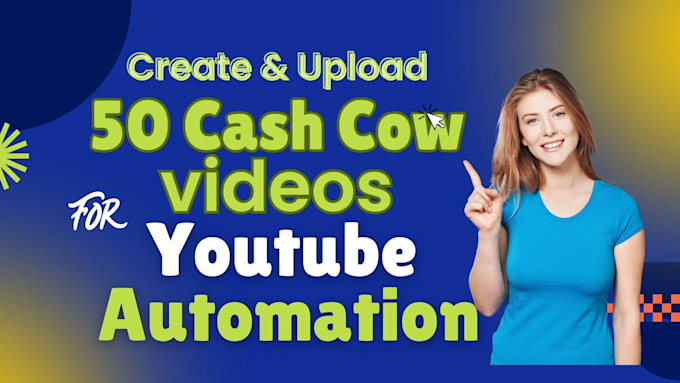 Create top 10 cash cow faceless videos and cash cow youtube automation channel by Ambermalik598 ...
