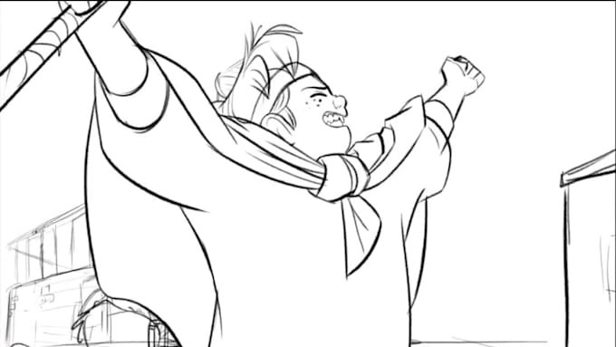 Do 2d traditional animation video, 2d frame by frame animation ...