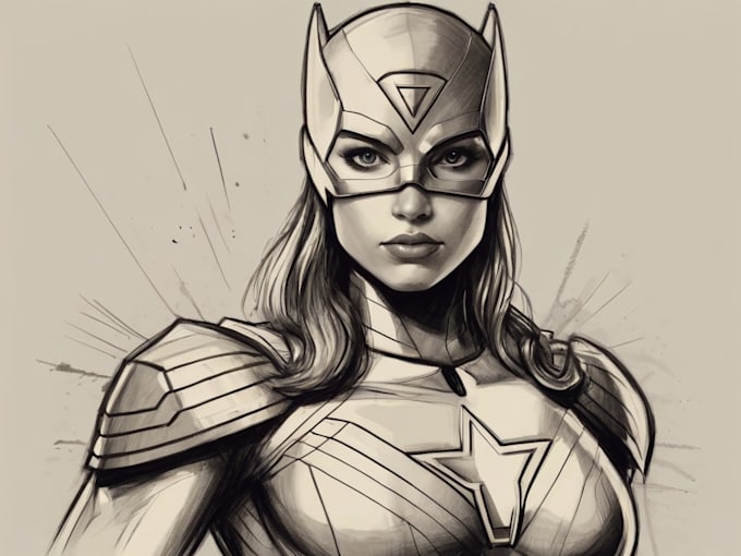 Draw your amazing superhero portrait by Josepestel | Fiverr