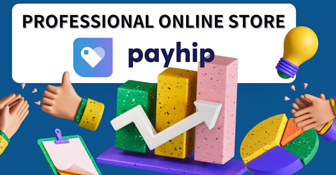 Create your custom payhip online store by Marceloseipke | Fiverr