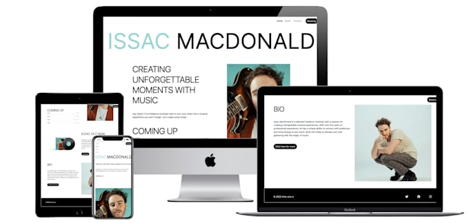 Create a simple static website by Arias_design | Fiverr