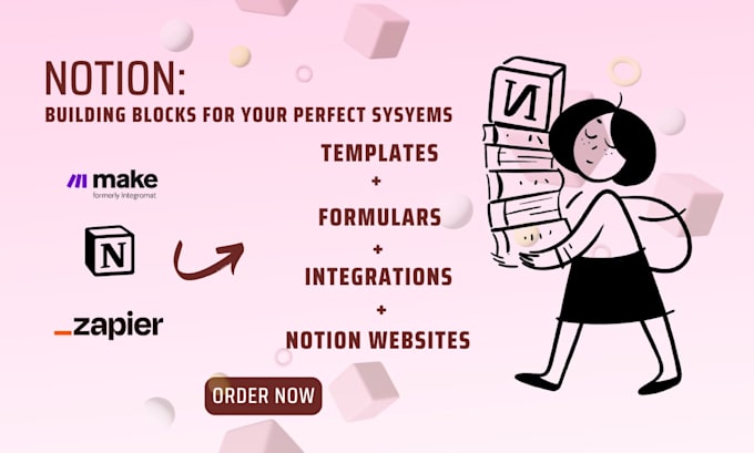 Be your notion expert for notion template formulas workspace notion ...