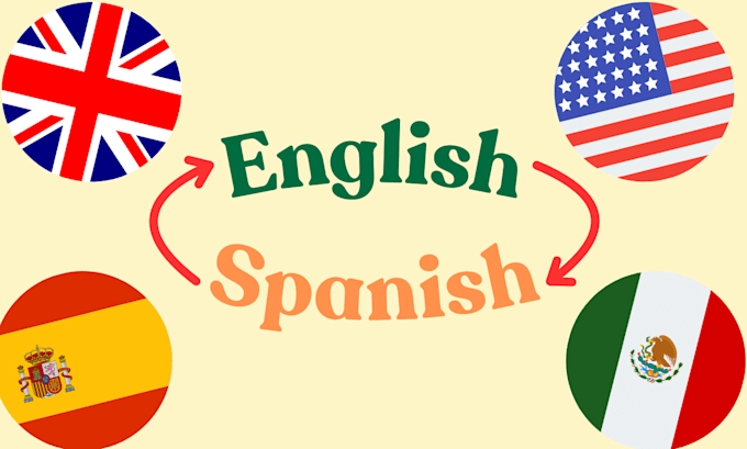 Provide english and spanish translation by Chrisdurant409 | Fiverr