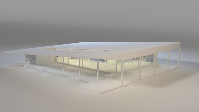 Create architecture virtual scale models in maquette style by ...