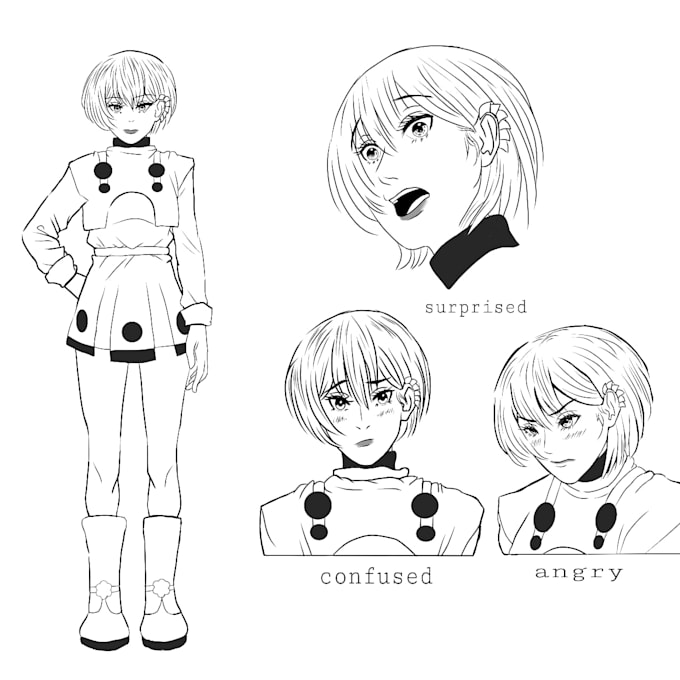 Design your character sheet by Danielireguix_c | Fiverr