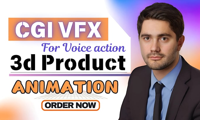 Create unique cgi vfx animations 3d product animation for video action ...
