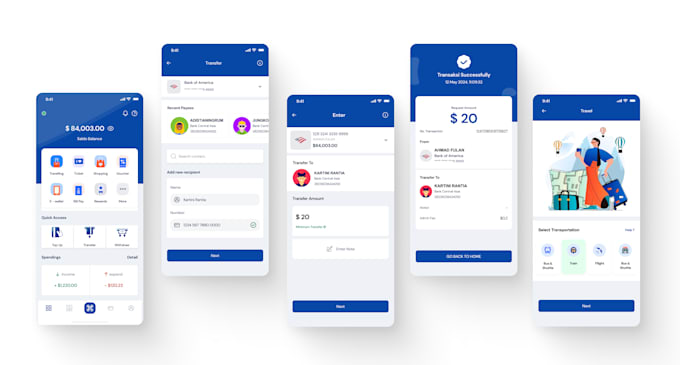 Create a user friendly mobile app interface by Adhistya_untung | Fiverr