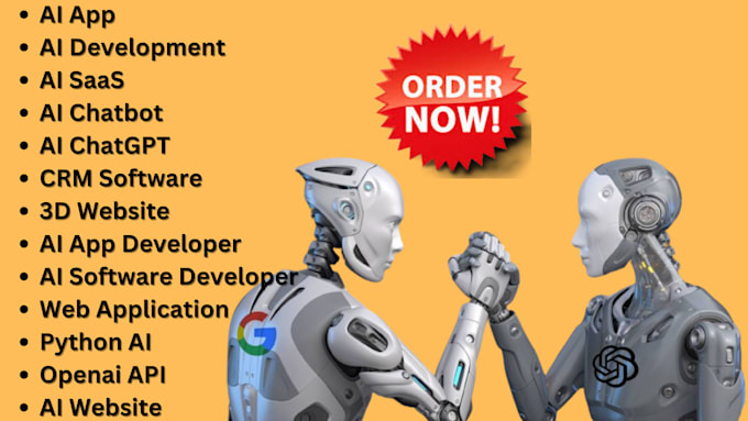 Create ai app,ai chatbot,using chatgpt api and integrate in website or langchain by Ennygra | Fiverr