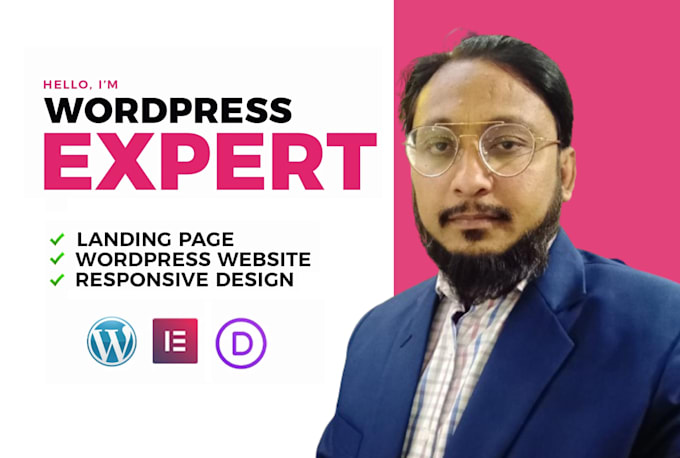 Create or redesign your wordpress website using elementor pro by Haseebas85 | Fiverr
