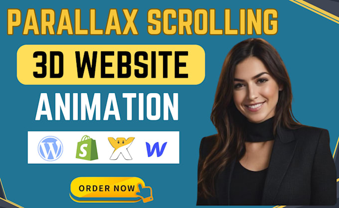 Develop and fix a smooth, 3d parallax website with an optical illusion ...