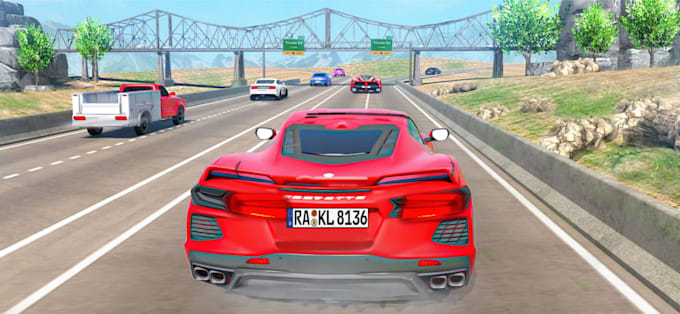 Develop extreme car racing game in unity by Kzlgamestudio | Fiverr