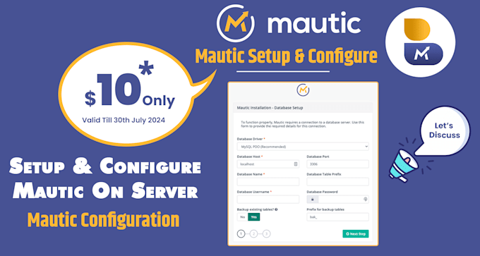 Set up and configure your mautic by Mbrwebsolution | Fiverr