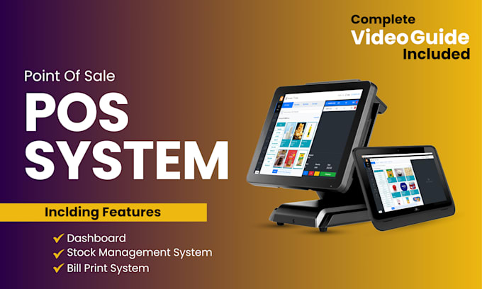 Create inventory management and pos system software with bill print by ...