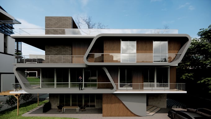 Create 3d models and high quality and realistic exterior and interior renders by Dipsi_111 | Fiverr