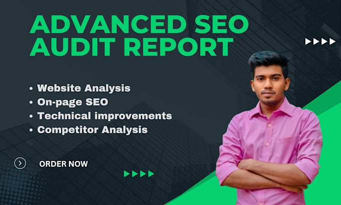 Advanced seo audit report provides with competitor analysis by ...