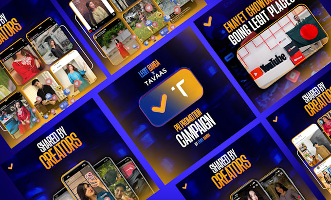 Design premium instagram posts and static posts by Fahimkazi_ | Fiverr