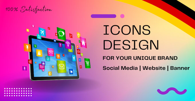 Design a unique, simple and modern custom icon set by Marcelstenzel87 | Fiverr