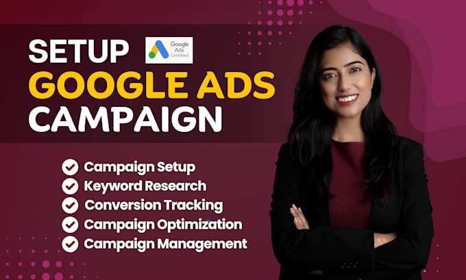 Setup, manage, and optimize your google ads, adwords, ppc campaigns by Nextbig_it | Fiverr