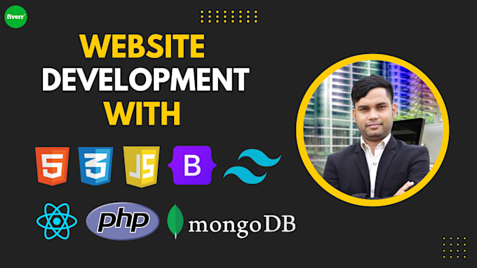 Develop Websites Using Html Css Bootstrap Or Tailwind Css And Javascript By Atgarham Fiverr
