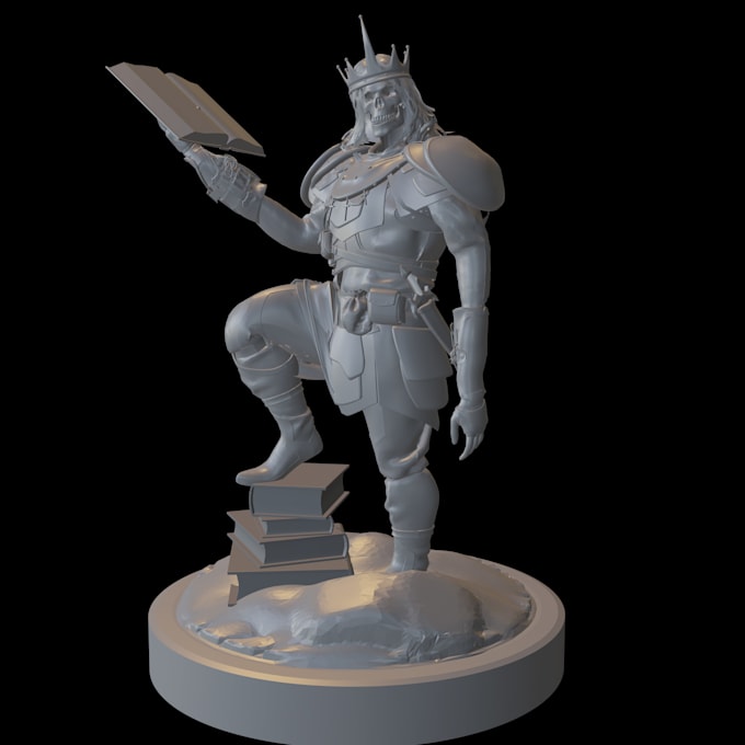Sculpt high detailed 3d models for 3d printing animation by ...