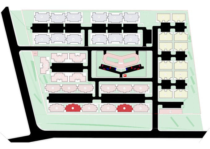 Design estate layout, plot subdivision and site master plan by Daad ...
