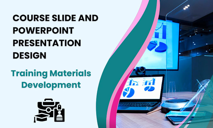 Create course slide, powerpoint presentation,presentation design with ...