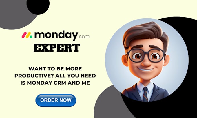 Setup Monday Board Monday Crm Automation Clickup Notion Expert Monday Com Expert By Steve Rowan