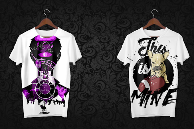 Made a great custom graphic t shirt designs by Dan_edmu | Fiverr