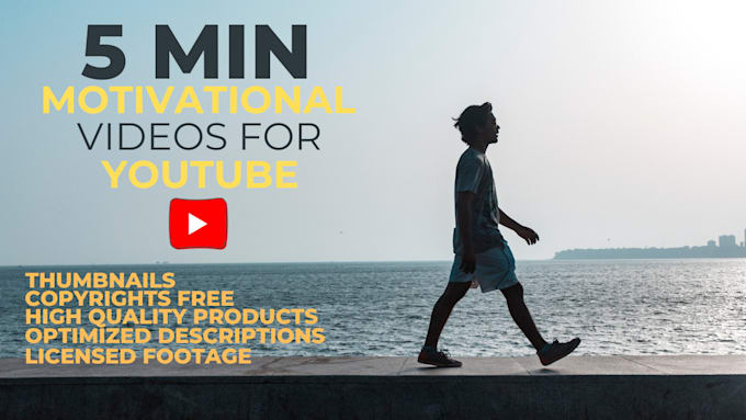 Create motivational videos for youtube by Chamalkapathum | Fiverr