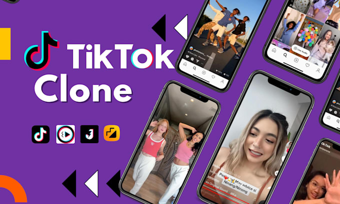 Develop short video app like tiktok clone app reels app live streaming ...