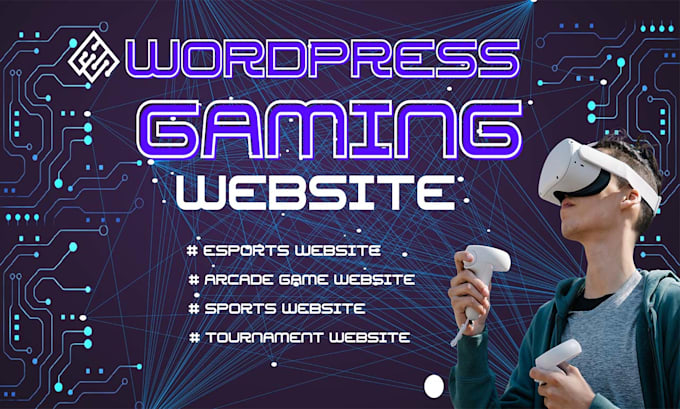 Create an arcade automatic gaming esports tournament website by ...