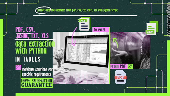 Extract Data And Automate From Pdf Csv Txt Excel Xls With Python Script By Cristiancindrea
