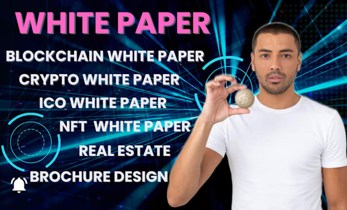Design professional white paper crypto, pdf presentation, white paper ...