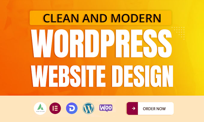 Create a clean and modern wordpress website by Littojames | Fiverr