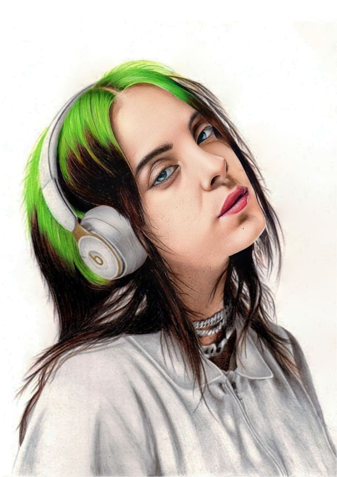 Create colorful realistic portrait images from photos by Arart04 | Fiverr