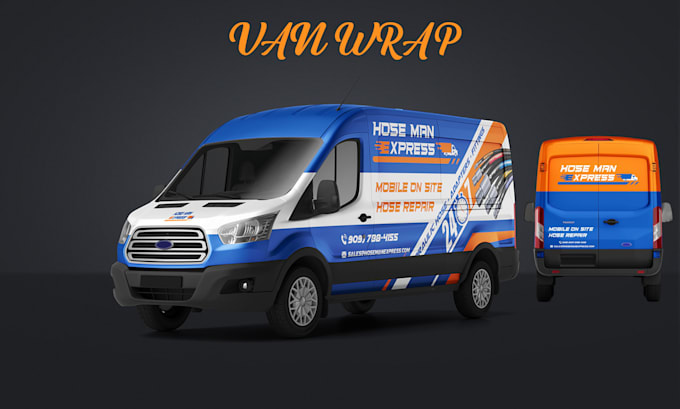 Make creative vehicle wrap design for your car, truck, van by Nain_gfx_pro | Fiverr