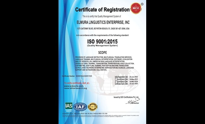 Provide iso9001, iso14001, iso27001, iso45001 certification by Kreativehill87 | Fiverr