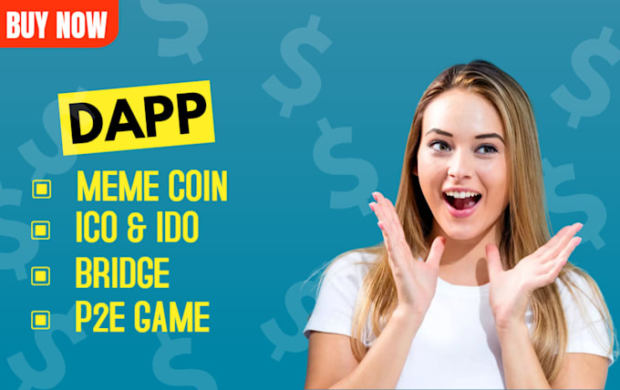 Build blockhain web3 meme coin dapp, website on base solana bitcoin by Aleksandar3214 | Fiverr