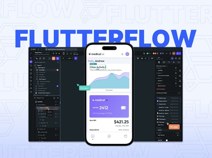 Develop flutterflow app, flutter flow app, flutter mobile app for ... Develop flutterflow app, flutter flow app, flutter mobile app for ...