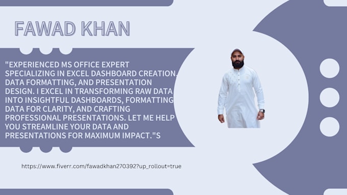 Transform your data to dynamic dashboards by Fawadkhan270392 | Fiverr Transform your data to dynamic dashboards by Fawadkhan270392 | Fiverr