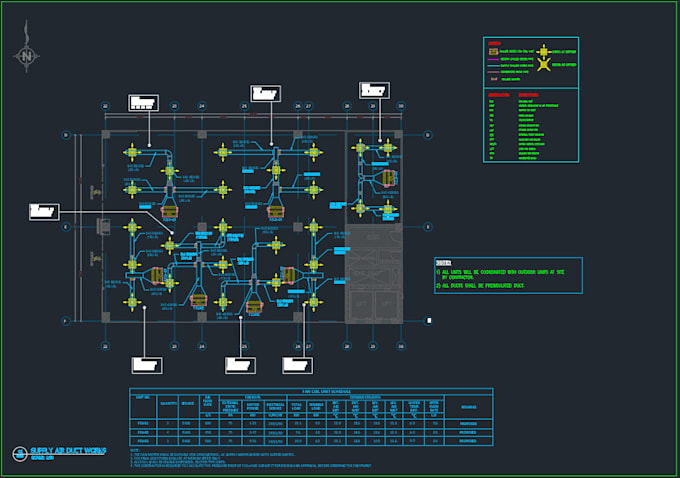 Design hvac system drawings by Mohamed_mounir4 | Fiverr